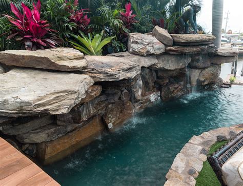A Lazy River Runs Through It Custom Pool On Pine Island
