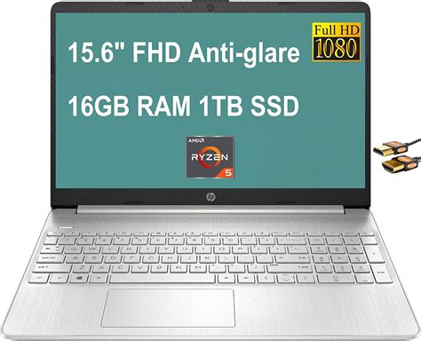 HP 15 Ryzen 5 5500U RX Vega 7 15W 15 6 Full HD 1920 X 1080 IPS 1TB SSD 16GB DDR4