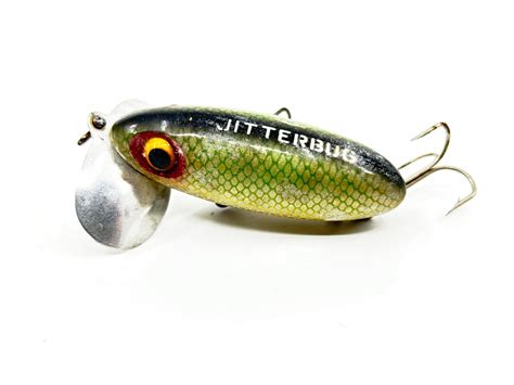 Arbogast Jitterbug Green Scale Color My Bait Shop Llc