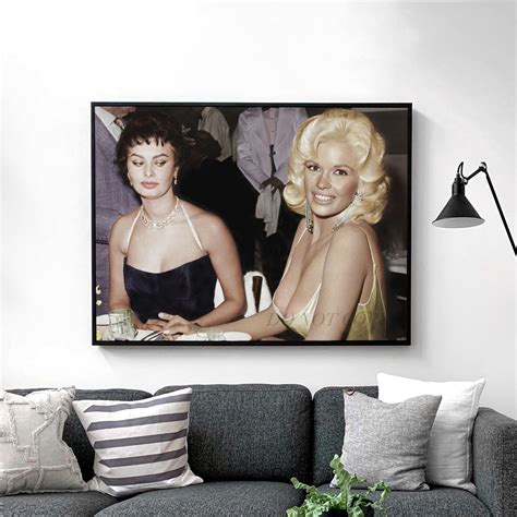 Jayne Mansfield Sophia Loren The Side Eye Wall Art Prints Prints Limited