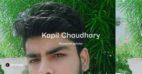 Kapil Chaudhary