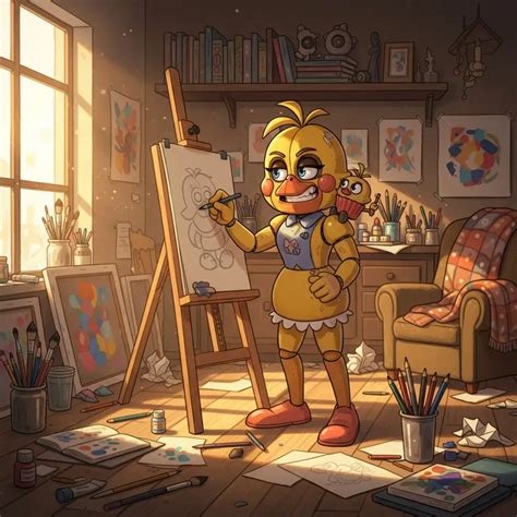 Generate Toy Chica Fan Art Generator Fnaf Ai Art Tool