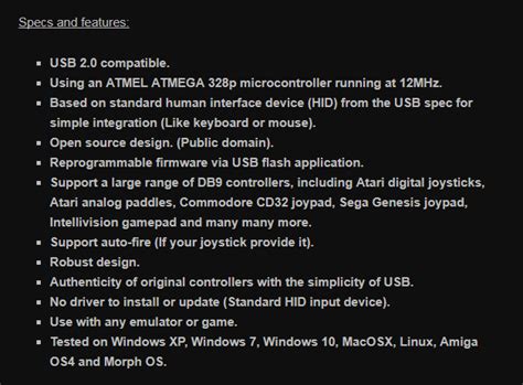 Db9 To Usb Joystick Adapter This Adapter Enable You To Connect Any Atari Style Joystick — Hive