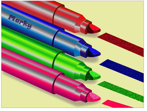 Chisel Markers By Kruti Choubey On Dribbble