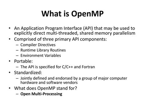 Ppt Openmpi Powerpoint Presentation Free Download Id4758440