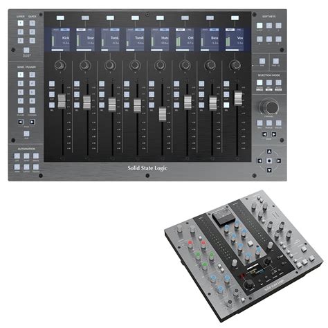 solid state logic uf8 advanced daw controller bundle with solid state