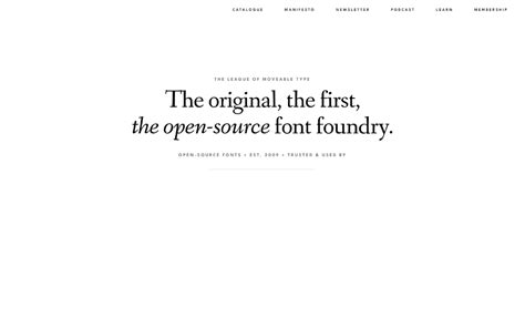 Open Source Font Foundry Learn And Create Type