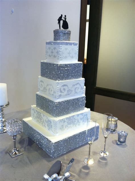 Bling Wedding Cake