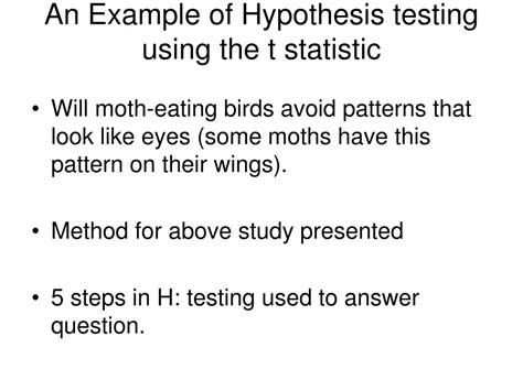 Ppt Ch9 Introduction To The T Statistic Powerpoint Presentation