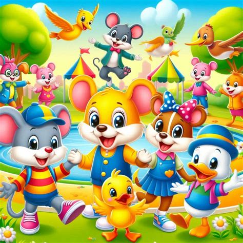 Discover The Magical World Of Mickey Mouse Characters Growing Up Aimi Series