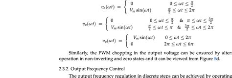 Output Rms Voltage Control A Half Wave Control B Full Wave