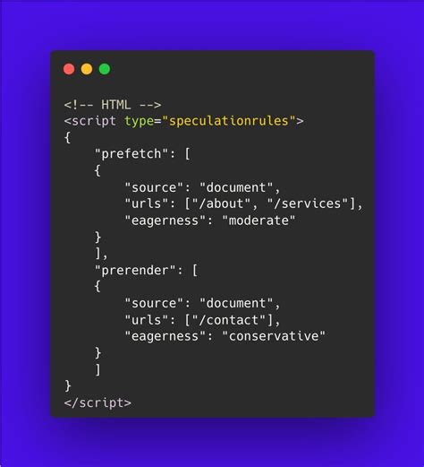 Js Tip 🏎️ The Speculation Rules Api Can Help Improve The Perceived