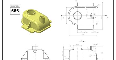 3d Modeling Practice 718 Catia 3d Cad Model Library Artofit