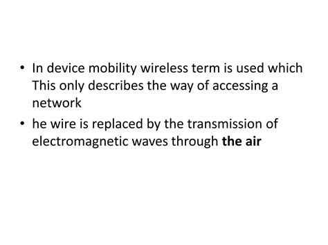 Introduction To Mobile Computing Pptx