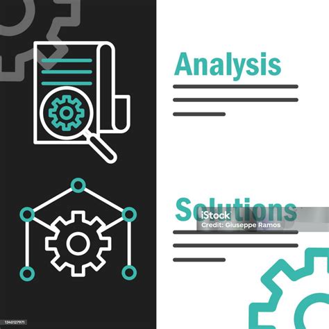 Analysis And Solutions Stock Illustration Download Image Now Advice Analyzing Business