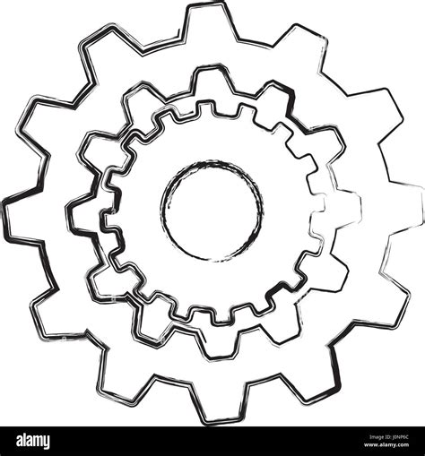 Gear Settings Setup Icon Stock Vector Image And Art Alamy