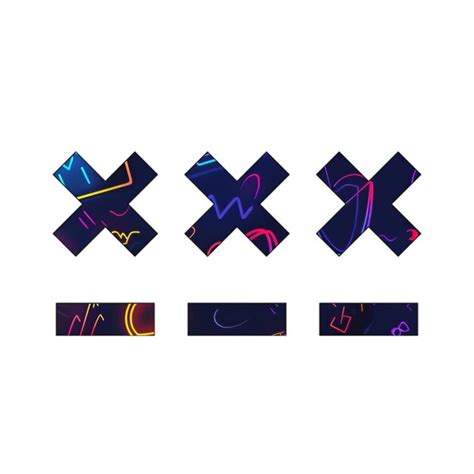 Premium Photo Image Icons Password Shapes Dark Theme