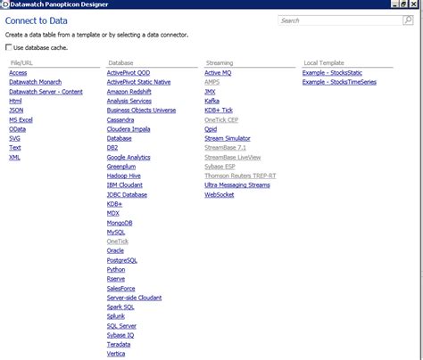 Vertica Integration With Datawatch Panopticon Connection Guide
