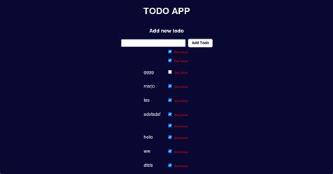 Todoapp Codesandbox