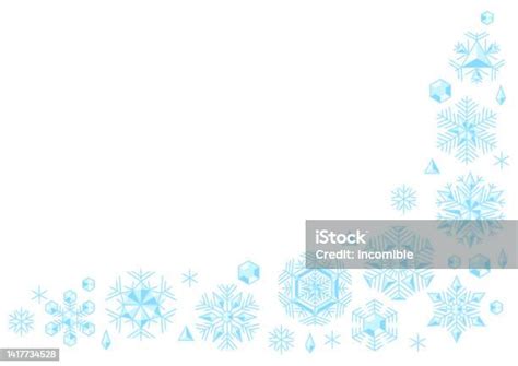 눈송이가있는 겨울 배경 메리 크리스마스와 새해 복 많이 받으세요 카드 겨울에 대한 스톡 벡터 아트 및 기타 이미지 겨울