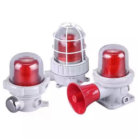 Aluminum Alloy Explosion Proof Alarm Warning Light Ip66 Explosion Proof