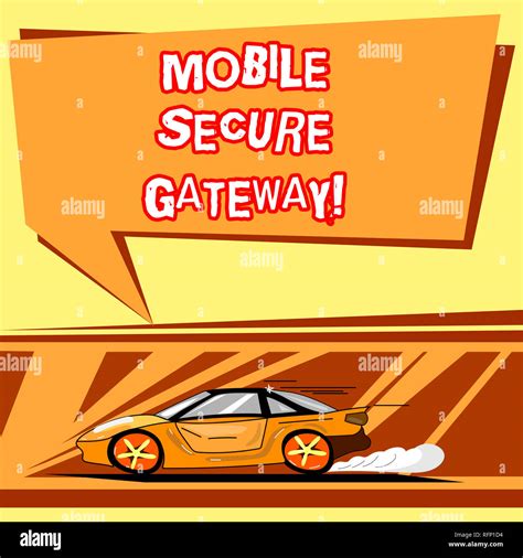 Handwriting Text Writing Mobile Secure Gateway Concept Meaning Securing Devices From Phishing