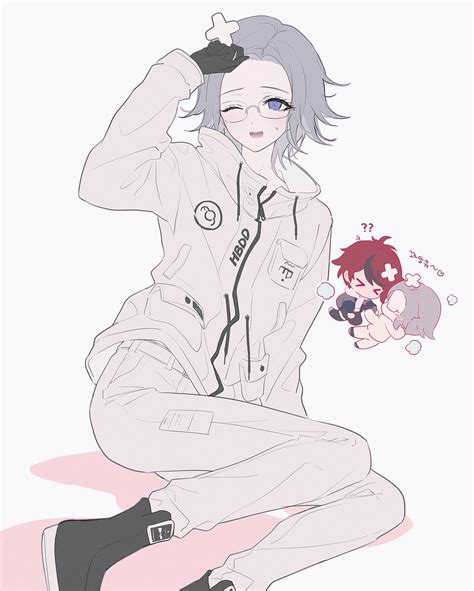 Aotsuki Eito And Sumino Takumi The Hundred Line Last Defense Academy