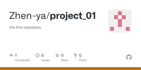 Github Zhen Yaproject01 The First Repository