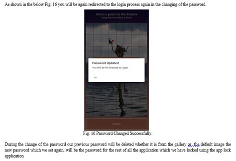 Graphical Password Authentication Image Grid Based Digital Lock For Mobile Apps
