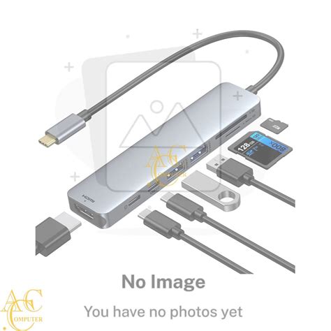 Cáp Chuyển Type C Ra Lan Pd 2 Usb 3 0 Hd 5 Trong 1 Vi Tinh A Chau