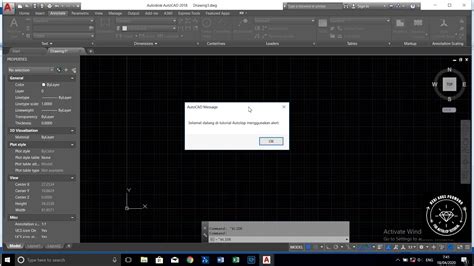 Tutorial Autolisp Untuk Software Cad Autocad And Zwcad Tutorial 6