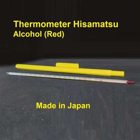 Promo Thermometer Alkohol 50 50c 1c Thermometer Stick Batang