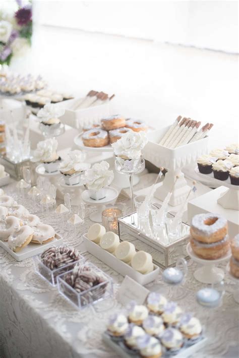 Elegant Candy Tables For Weddings