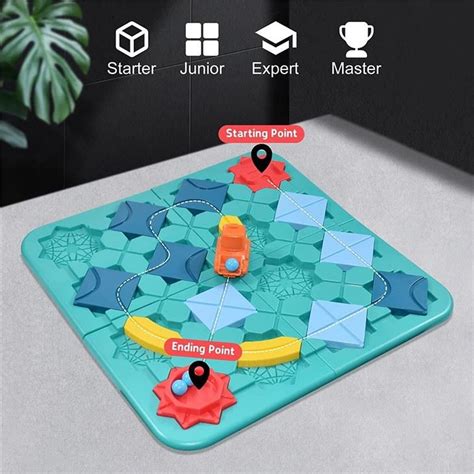 China Customized Brain Teaser Puzzles Educational Smart Logic Board Game Suppliers
