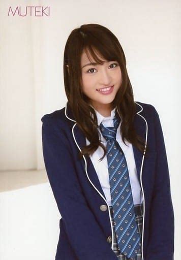 駿河屋 【アダルト】 松田美子上半身・制服・右寄り・ロゴ「muteki」dvd「number 01」特典生写真（女性生写真）