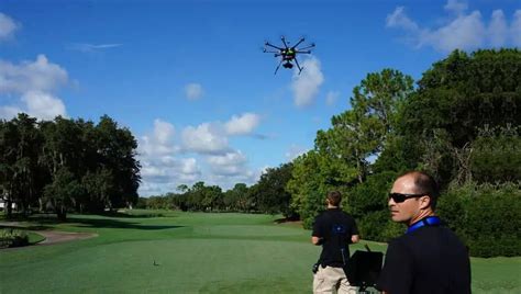 Multispectral Remote Sensing Drones For Golf Course Vitality Drone
