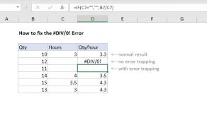 How To Fix The NULL Error Excel Formula Exceljet