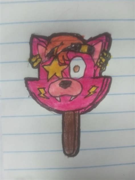 Glamrock Chica adlı kullanıcının Security Breach merch panosundaki Pin Sanat