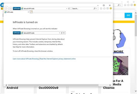 Turning On Incognito Mode In Your Browser