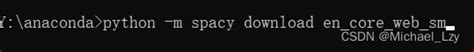 Spacy包安装问题python M Spacy Download En Csdn博客 Spacy包安装问题python M Spacy Download En Csdn博客