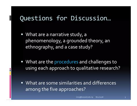 Five Approaches Of Qualitative Pdf