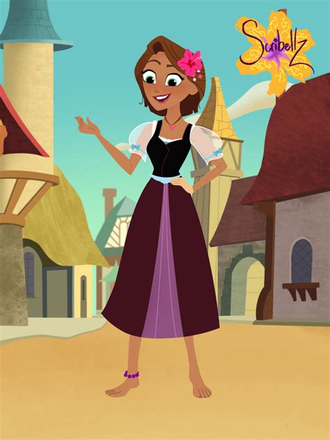 Tangled Oc Penelope By Warriormoonnight On Deviantart