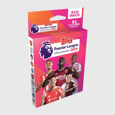 Shop Topps 2026 Stickers Eco Pack Multi Premier League