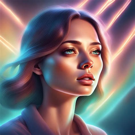 Premium Ai Image Galaxy Girl