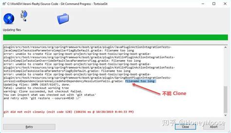 Git Clone 的时候遇到 Filename Too Long 错误 知乎