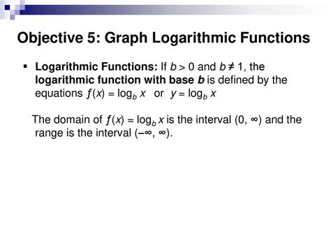 Logarithmic Functions Ppt Download
