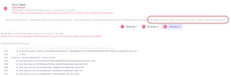 Iterable Fails On Initial Sync Even After Greatly Reducing The Total