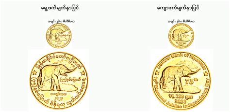 စိန်ရတုလွတ်လပ်ရေးနေ့ အထိမ်းအမှတ် တစ်ကျပ်သား ရွှေဒင်္ဂါးနှင့် ငါးမူးသားရ