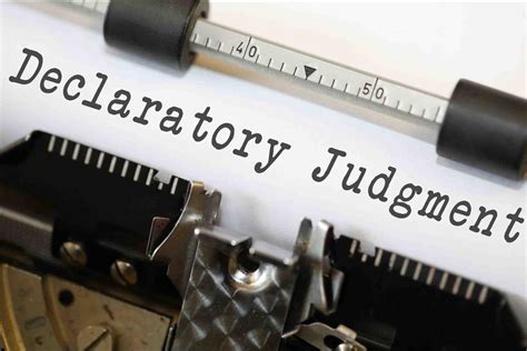 Declaratory Judgment Free Of Charge Creative Commons Typewriter Image
