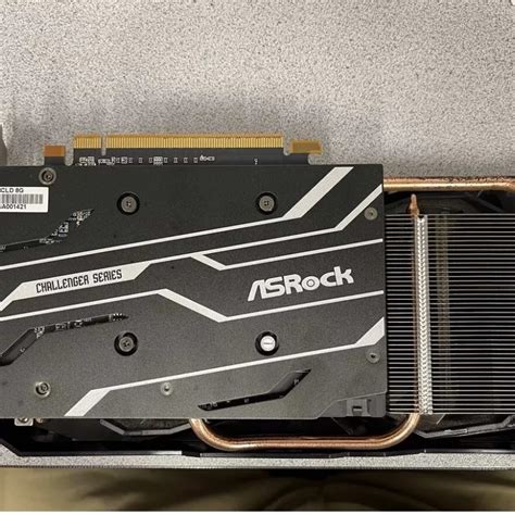 Asrock Rx Cld Challenger D Gb Gddr Gpu New Thermal Paste Cleaned Jawa